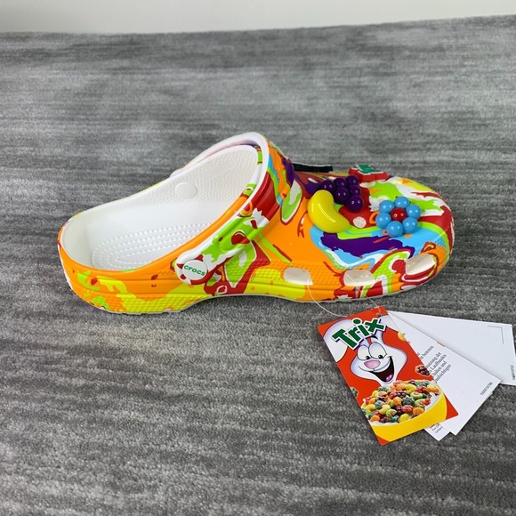 CROCS | Shoes | Crocs Classic Clog Trix 792294s Mens Size 9 Womens 1 ...